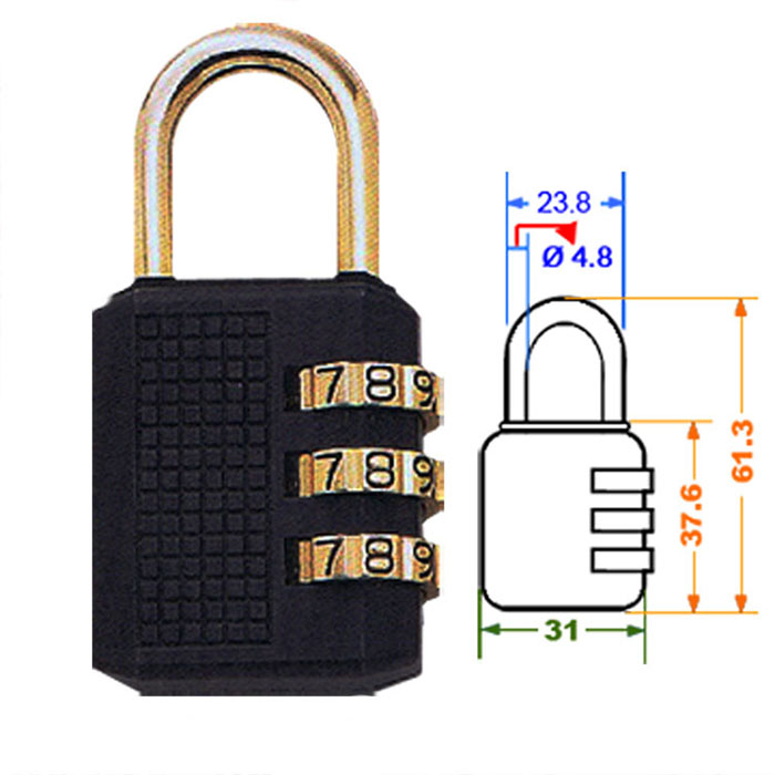 Combination Padlock AM-129